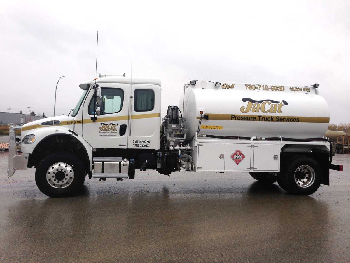JaCat Pressure Truck Services And Tank Trucks - Edson, AB | COSSD